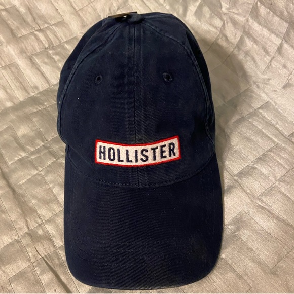Hollister | Accessories | Nwt Hollister Cap Navy Cap With Navy ...